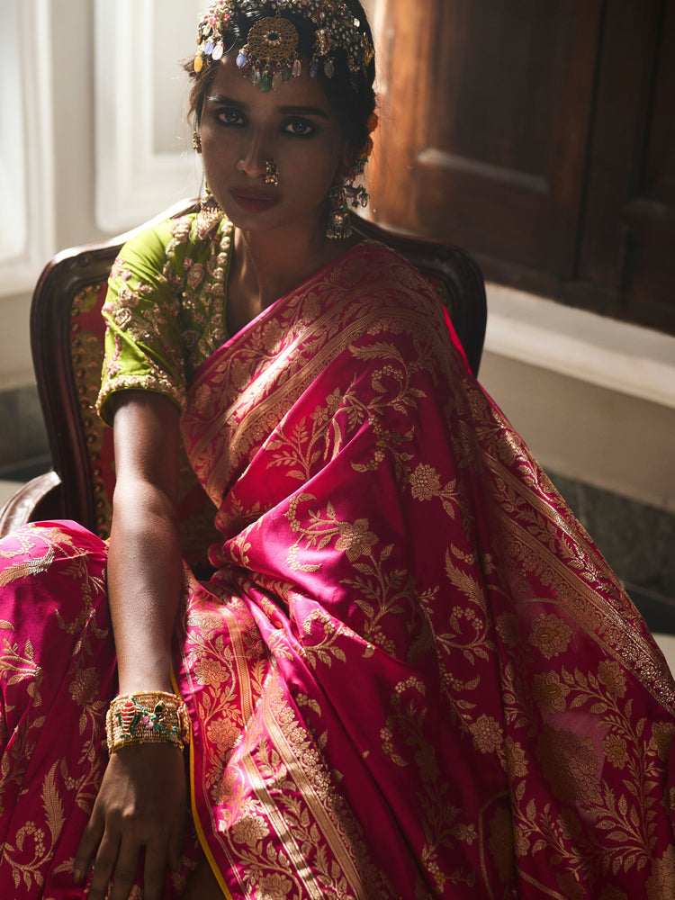 Handloom Sari | Women Sari | Sari for wedding – Kasturi Kundal